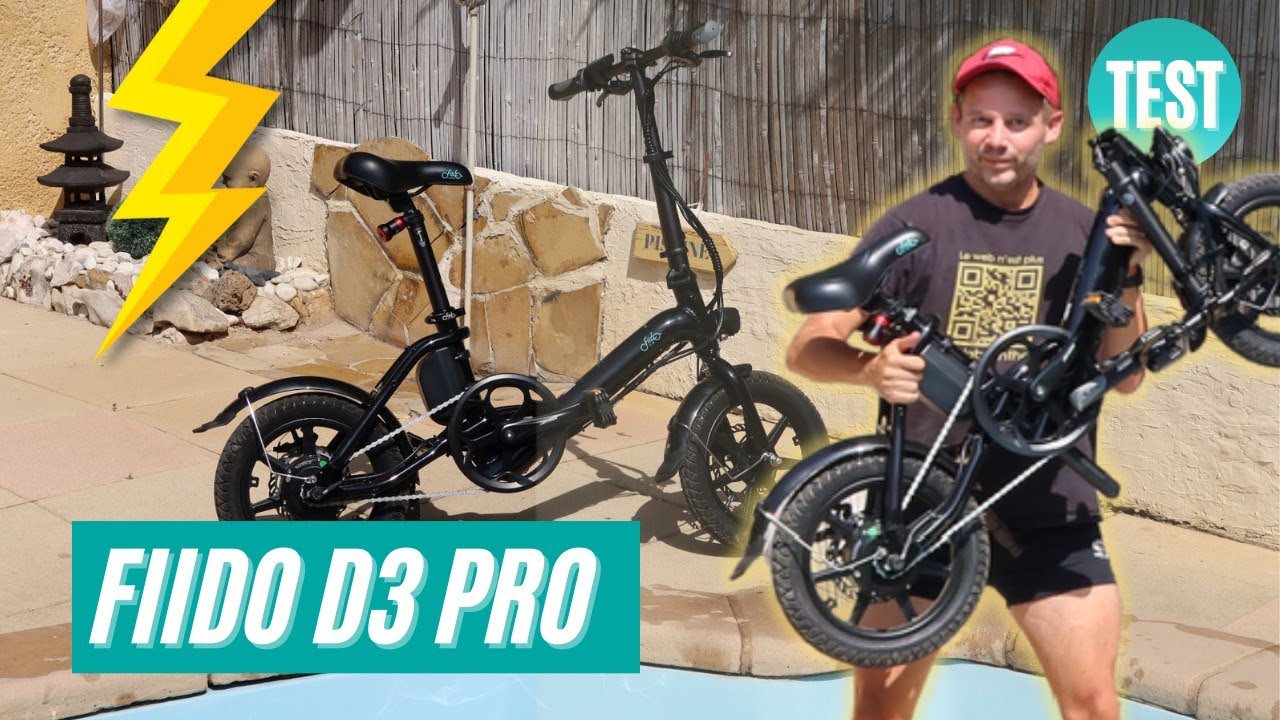 Fiido D3 Pro : Unboxing et Test du vélo électrique pliable à 500 ...